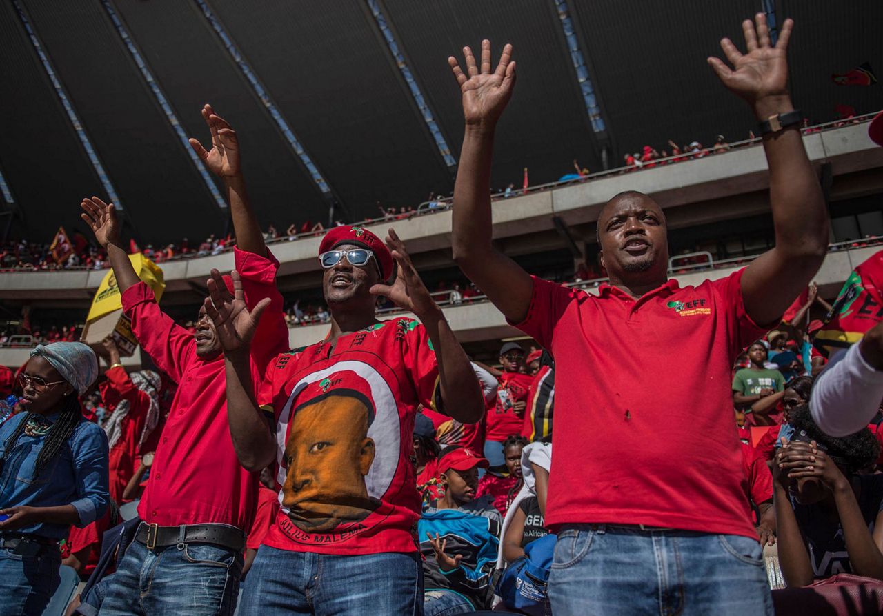 South Africa's election campaigning peaks in Johannesburg