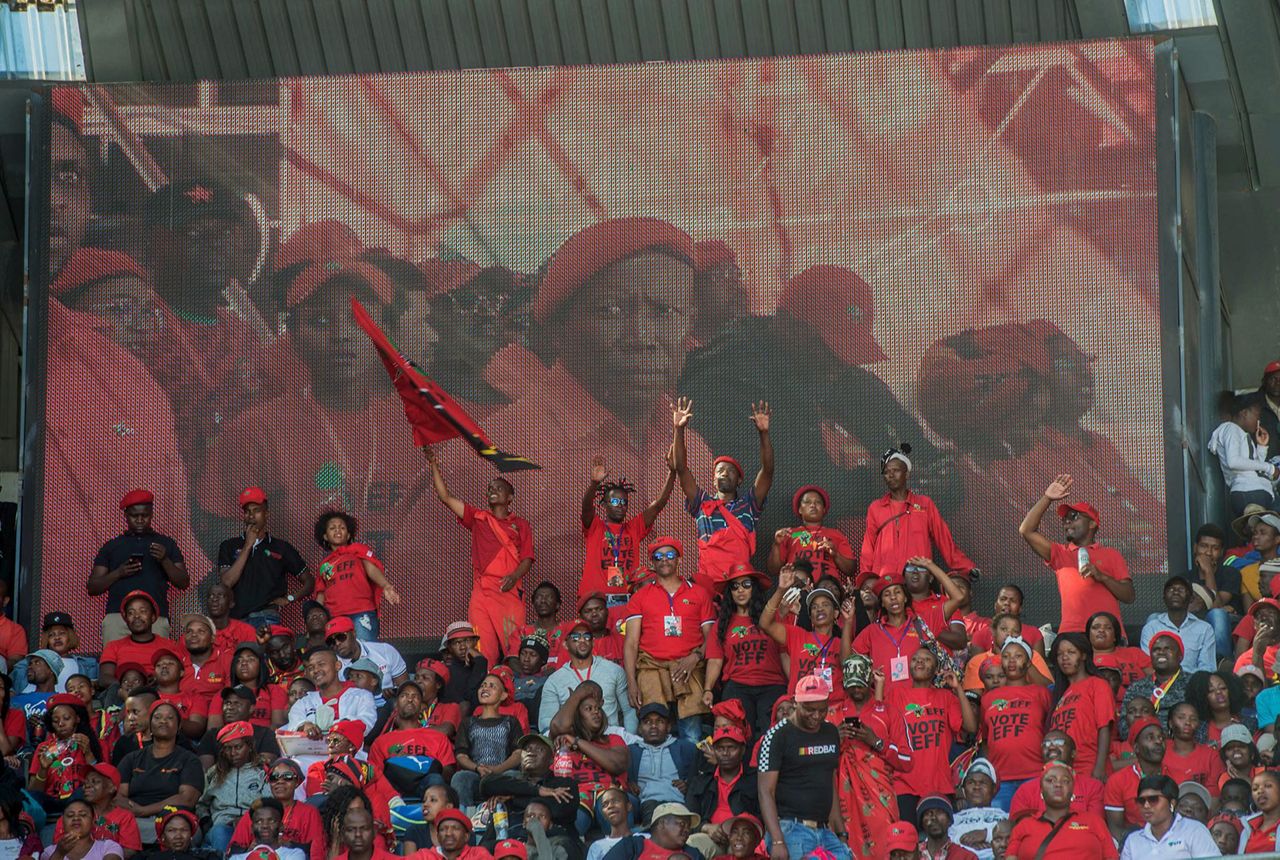 South Africa's election campaigning peaks in Johannesburg