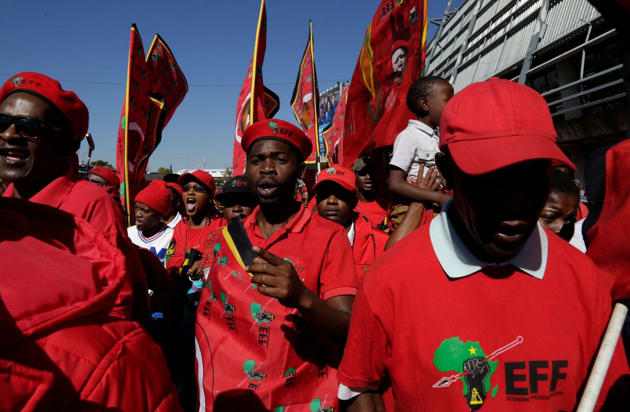 South Africa's election campaigning peaks in Johannesburg