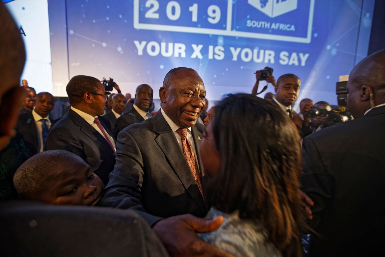 South Africa's ruling ANC set to celebrate election victory