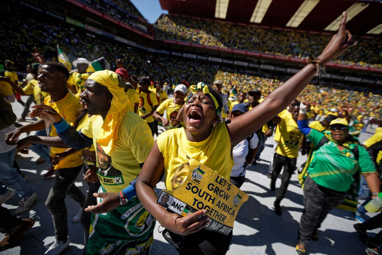 South Africa's election campaigning peaks in Johannesburg
