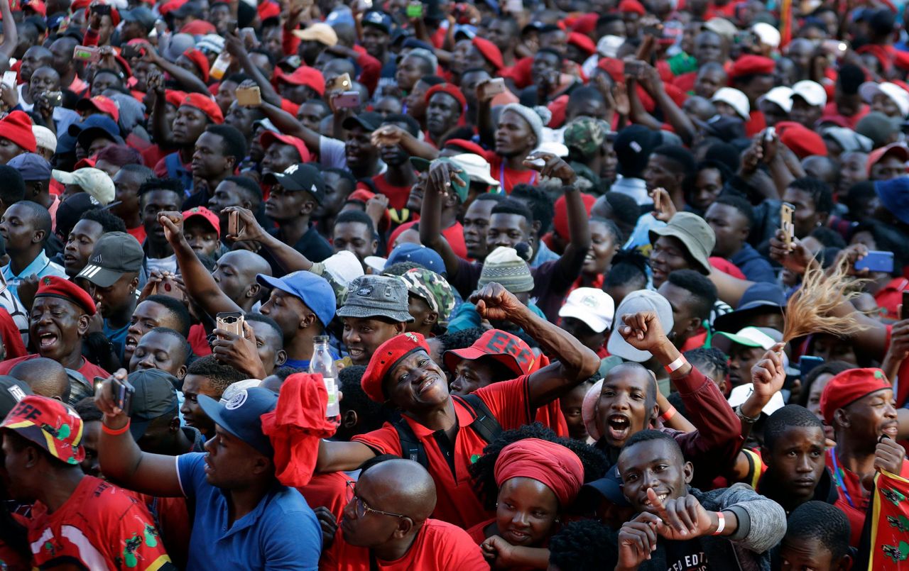 South Africa's election campaigning peaks in Johannesburg