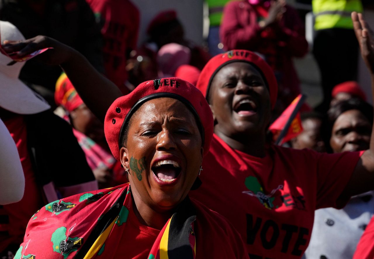 South Africa's 4 big political parties begin final weekend of ...
