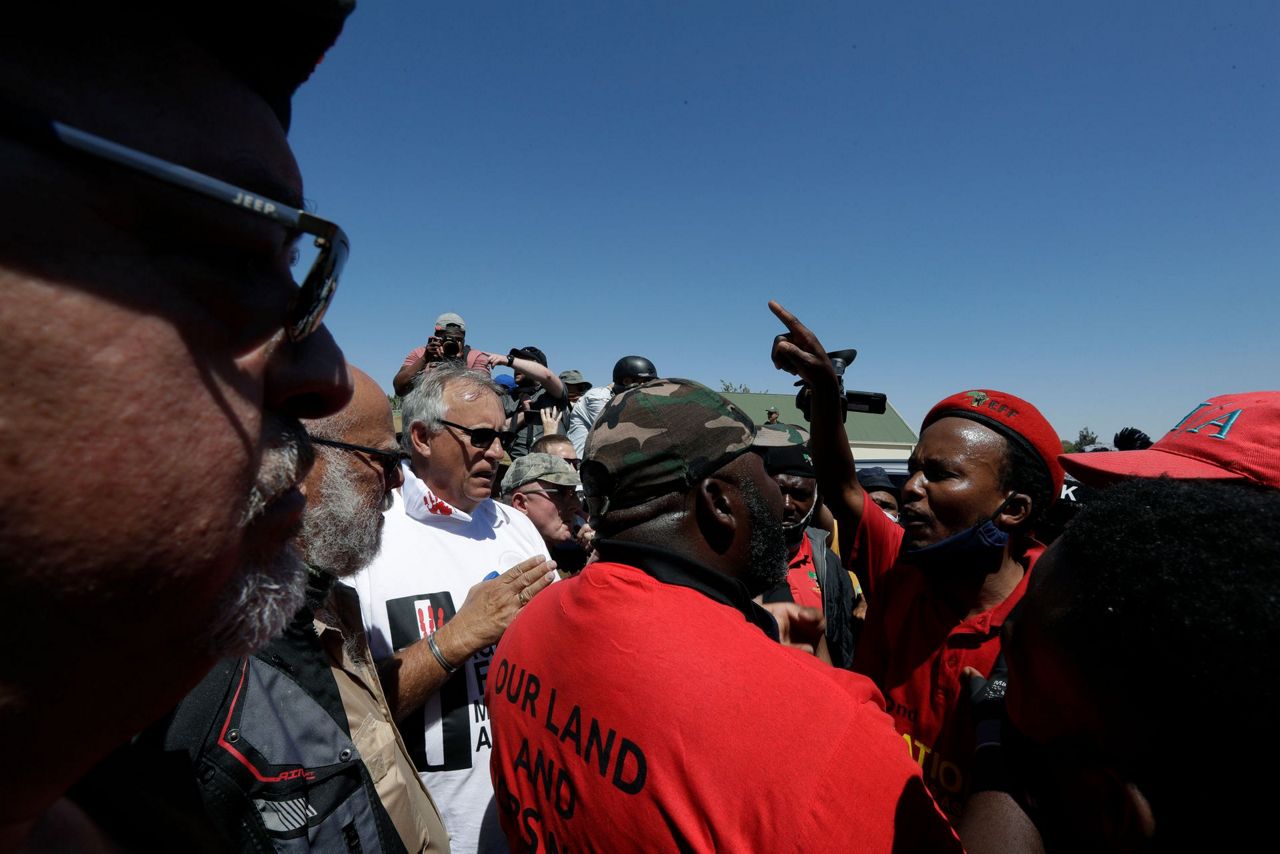 Racial tensions rise in South Africa over farm killing
