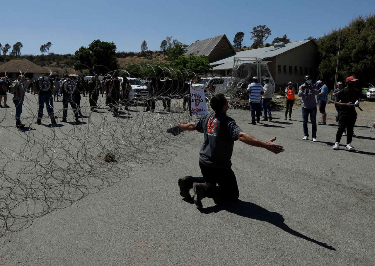 Racial tensions rise in South Africa over farm killing