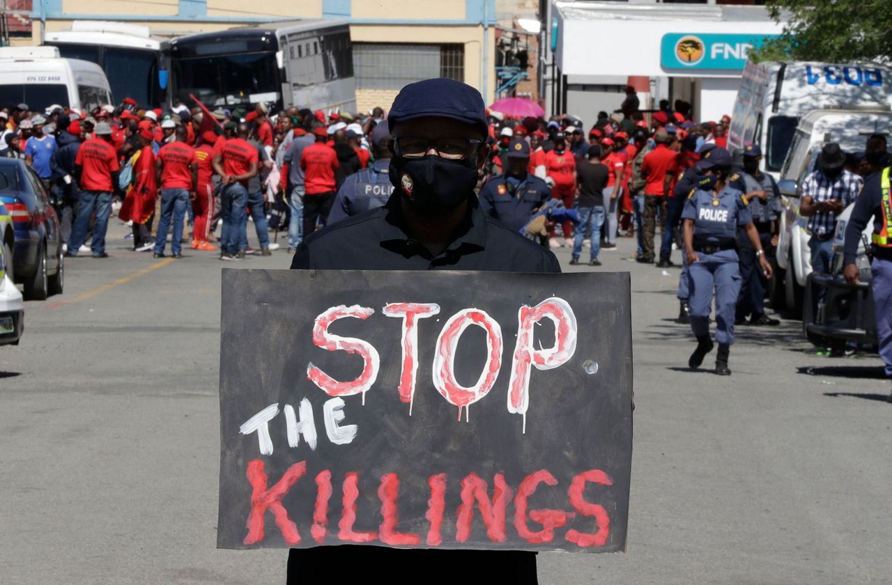 Racial tensions rise in South Africa over farm killing