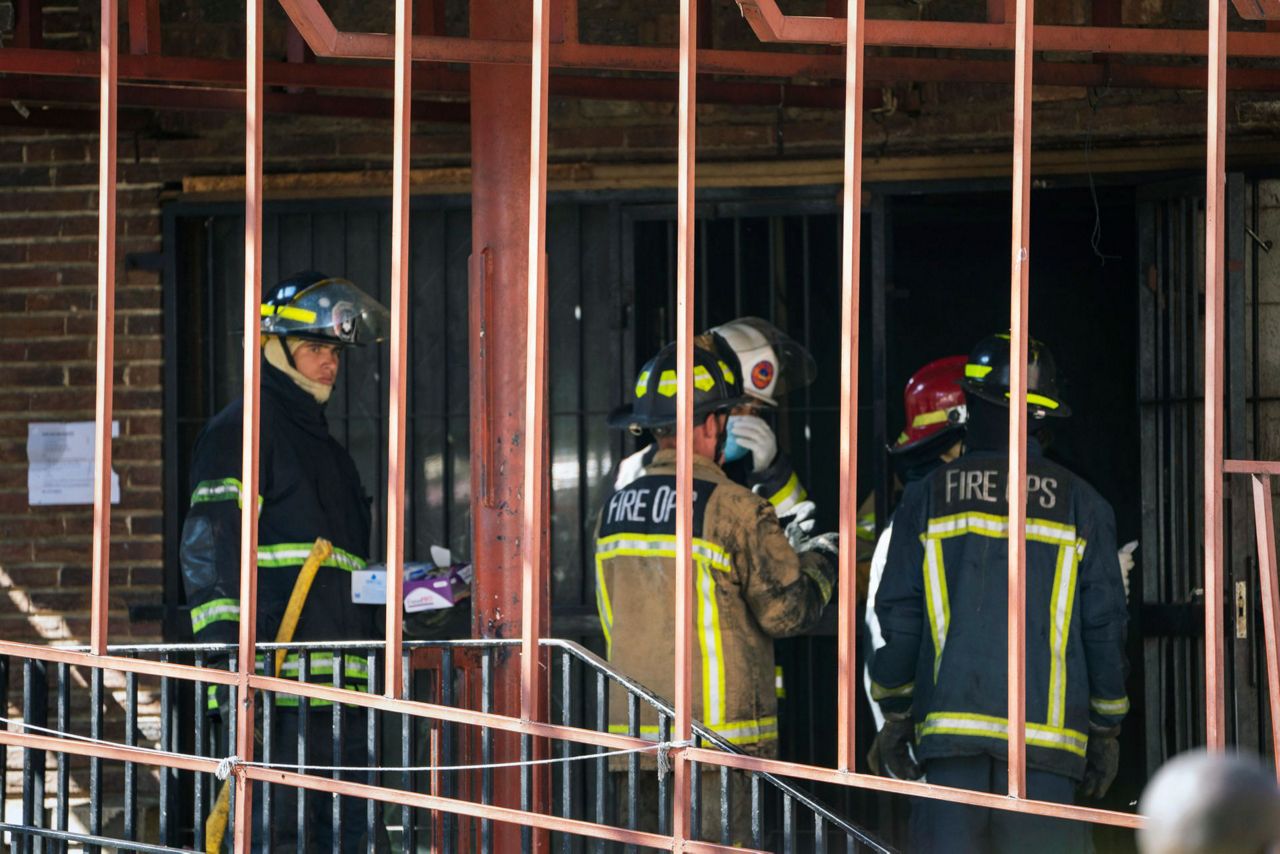 At least 38 people have died in a fire in a building in South Africa's ...