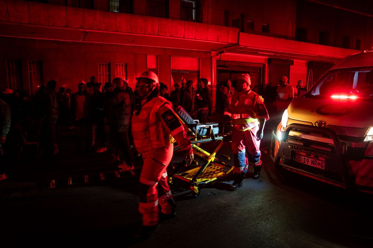 Suspected gas explosion in Johannesburg rips open roads and flips cars ...