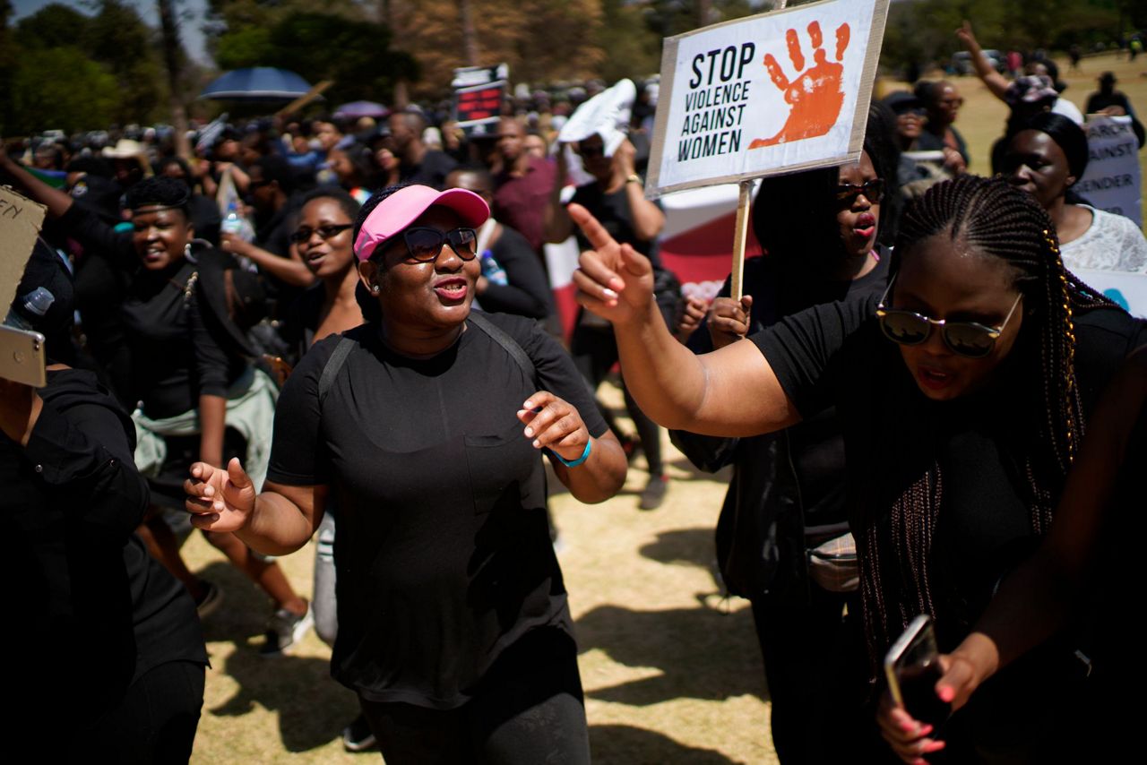 South Africans march again in outcry over rapes, murders