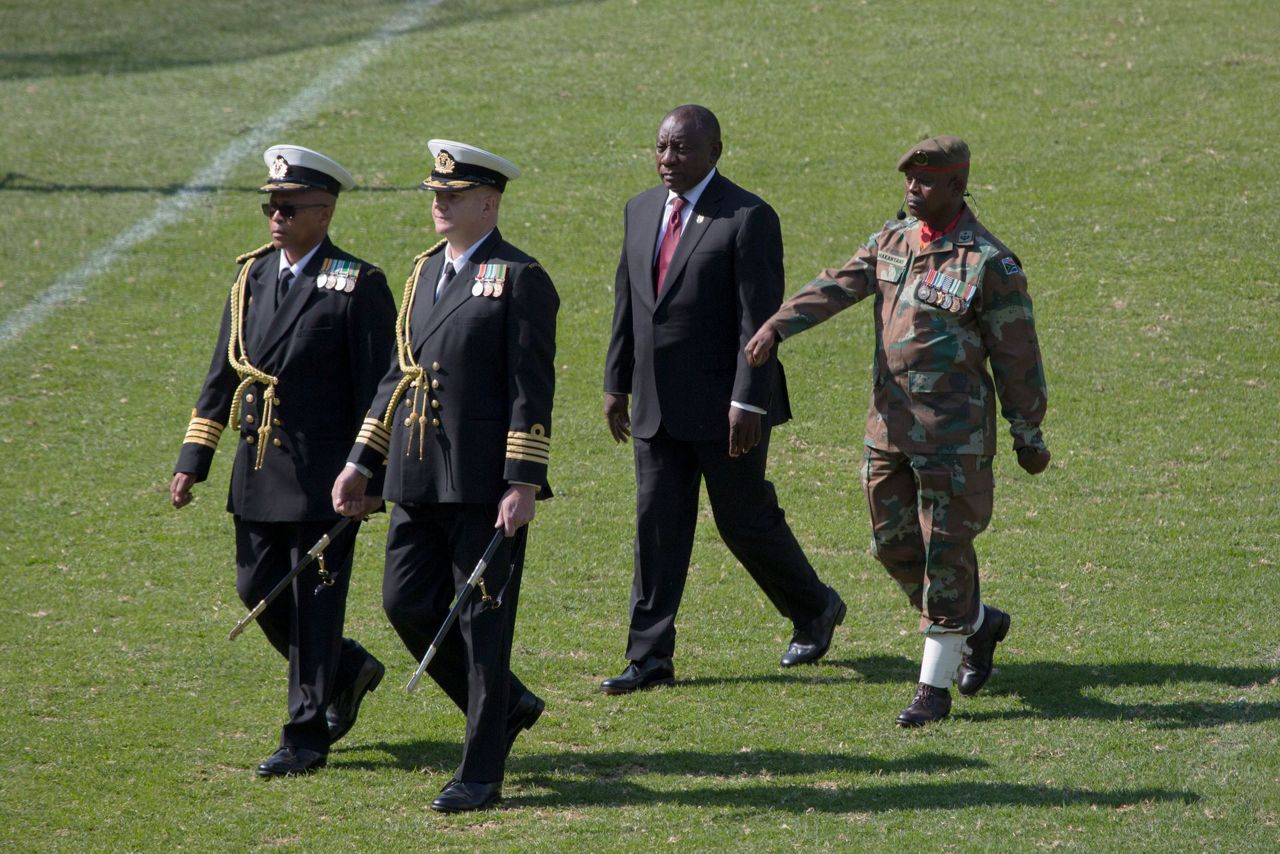 Ramaphosa takes oath as South Africa's president