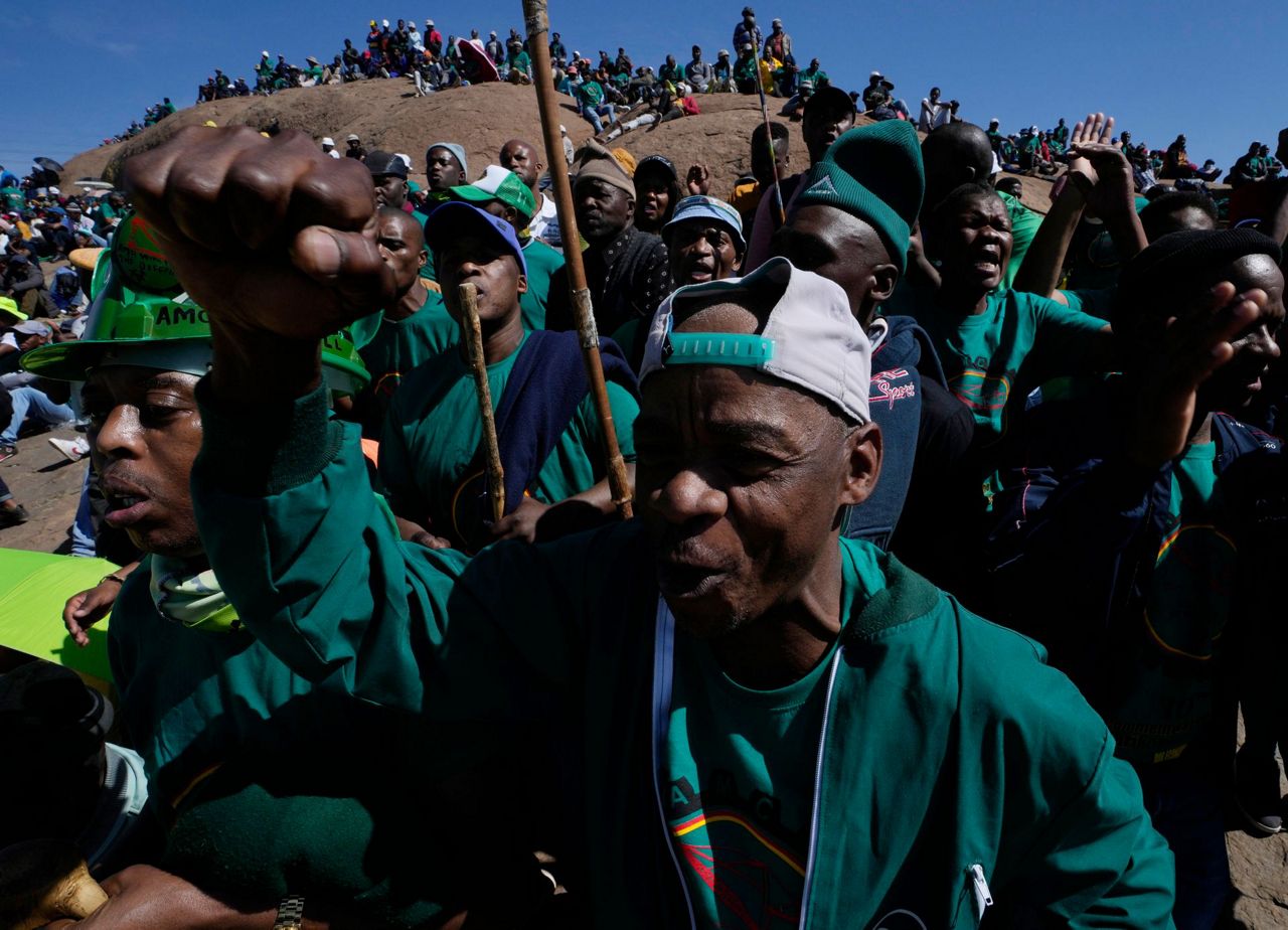 South African miners mark 10th anniversary of killings
