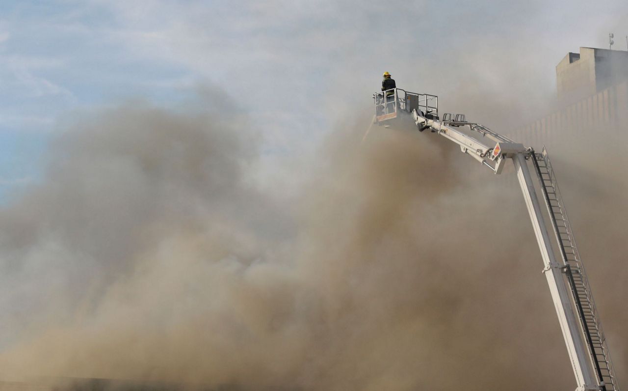 South Africa Parliament chamber 'completely gutted' by fire