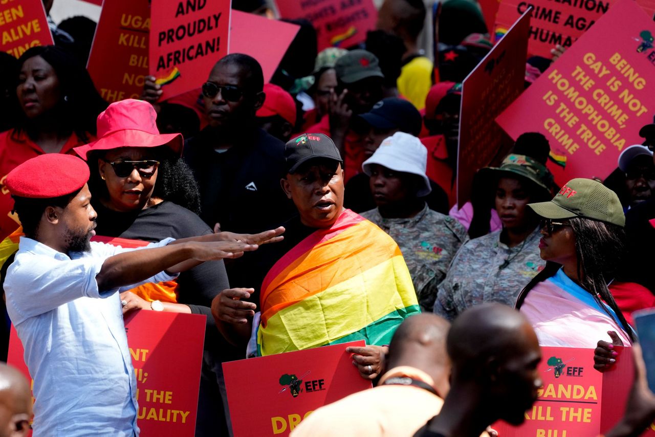 South African Opposition Protests Ugandas Anti Lgbtq Bill