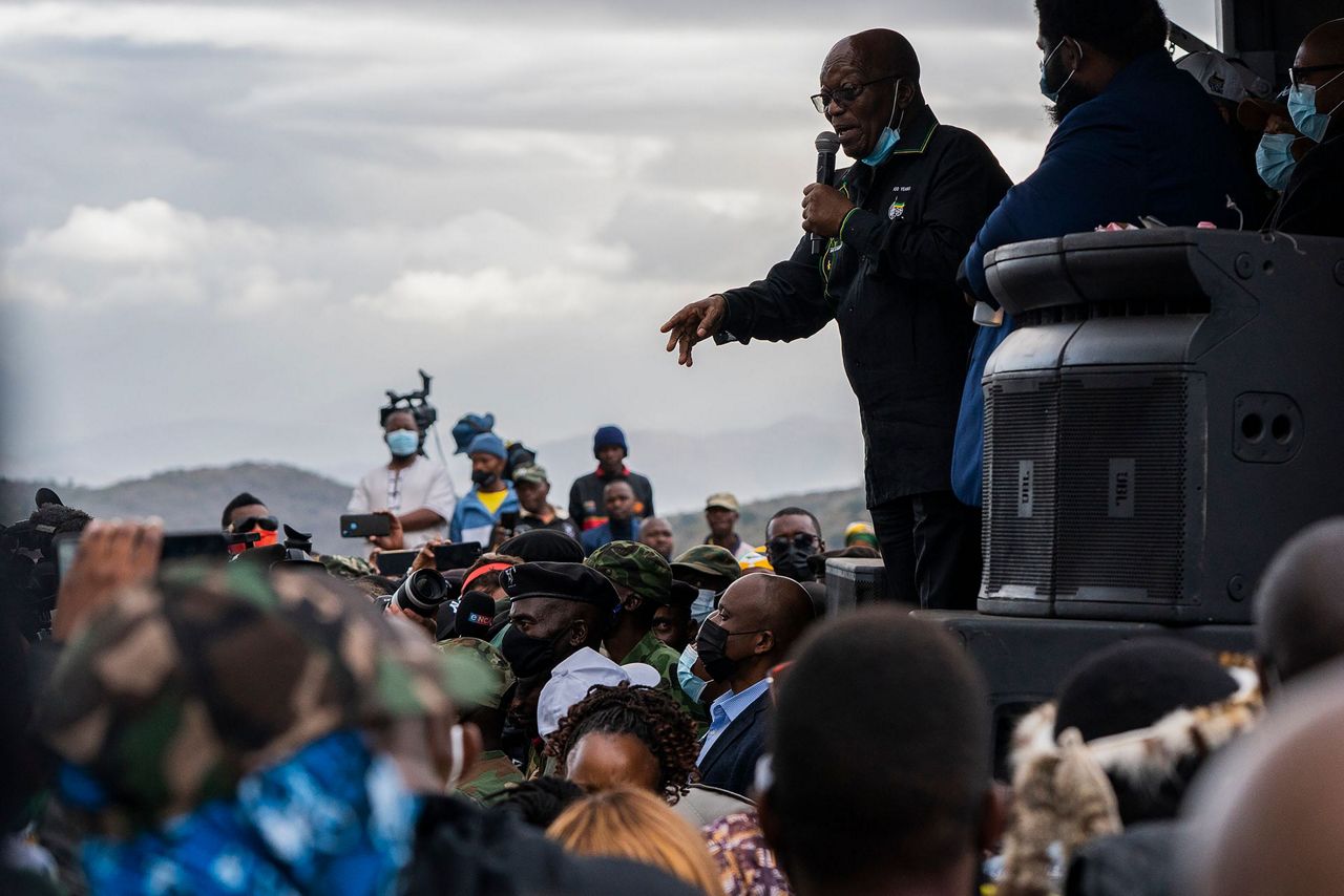 South Africa's ex-president Zuma says he'll appeal jail term