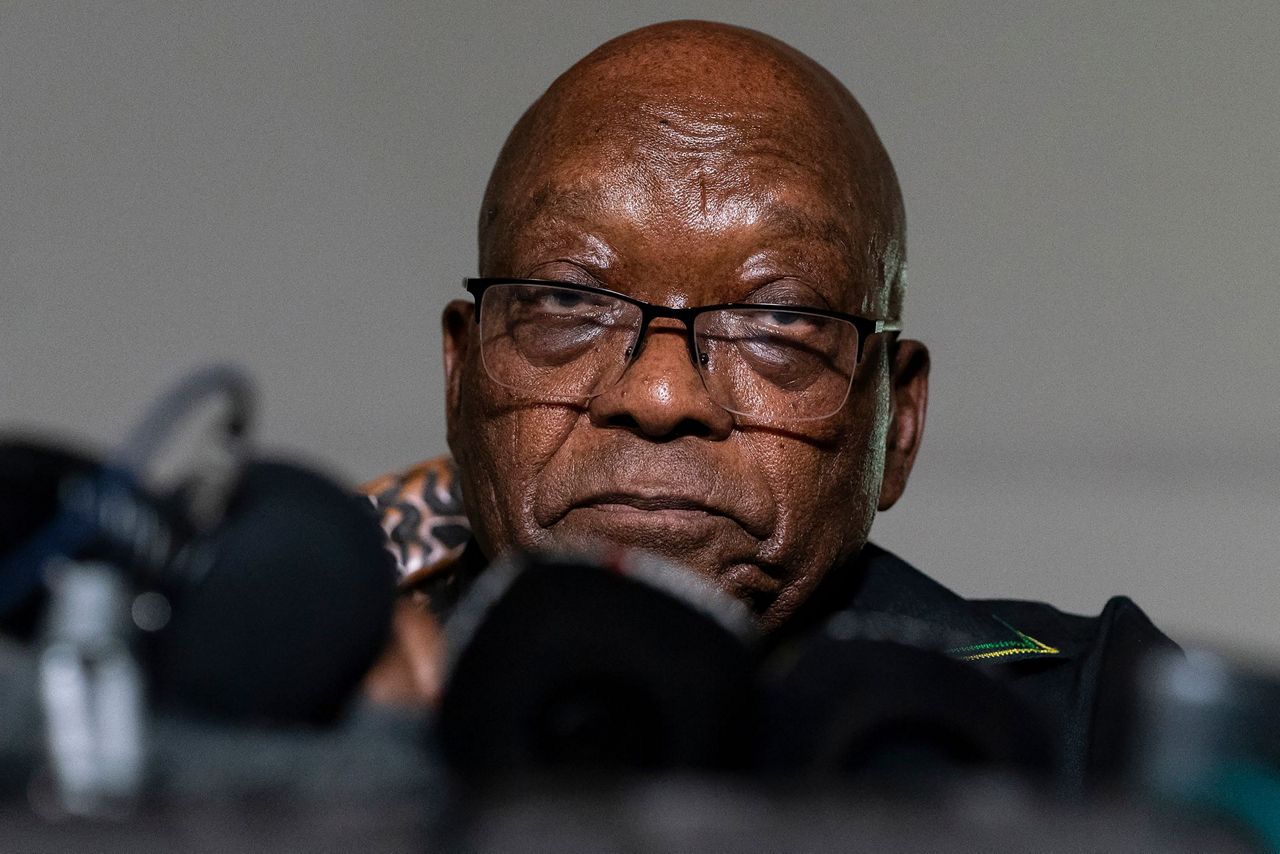 Rights groups hail imprisonment of South Africa's ex-leader