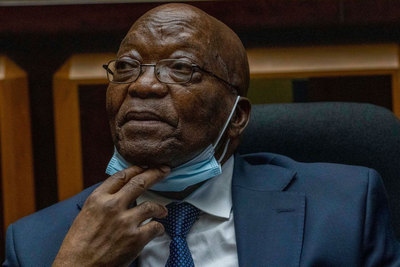 South Africa's beleaguered Zuma open to return to politics