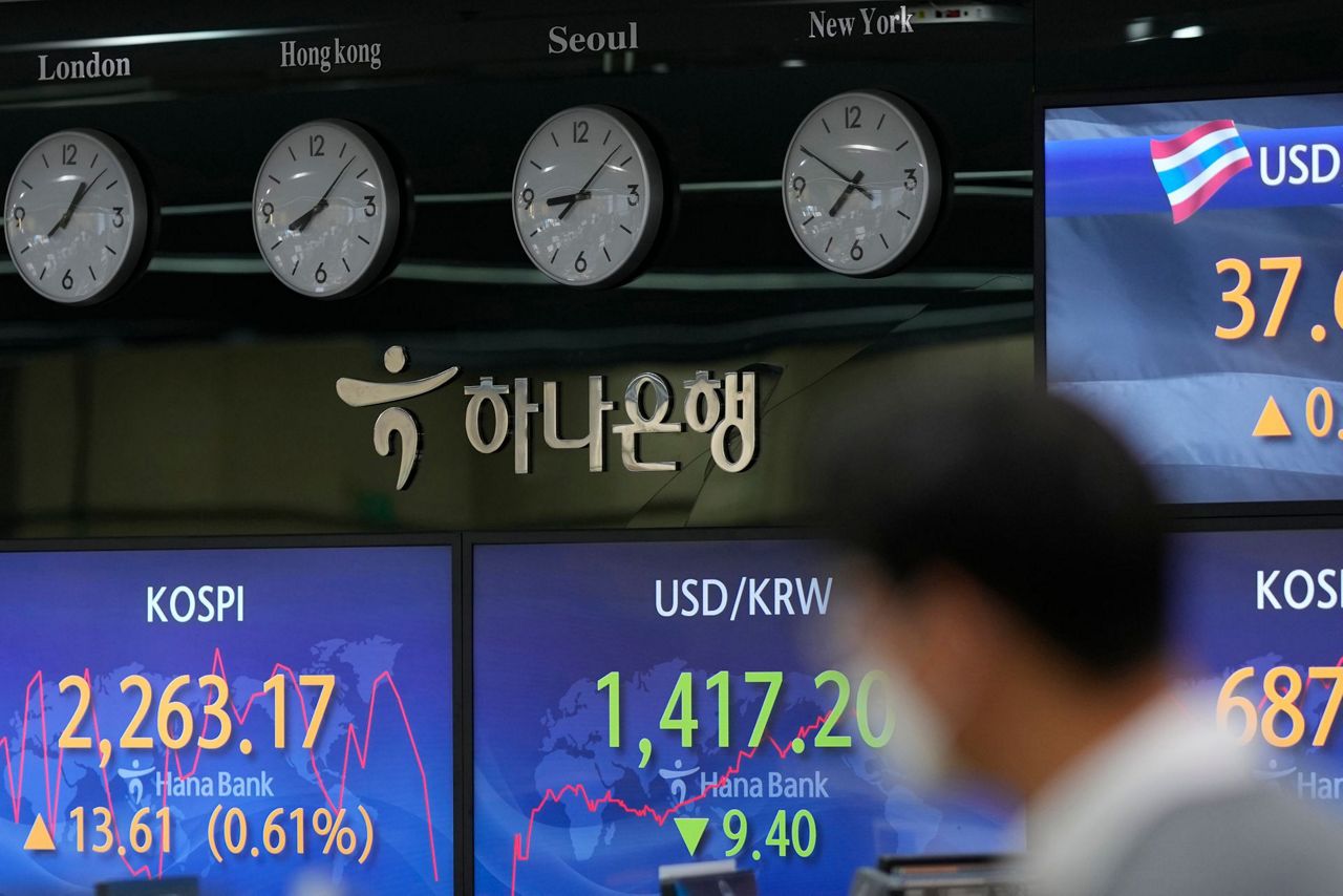 Global stocks mixed ahead of US GDP, Europe rates decision