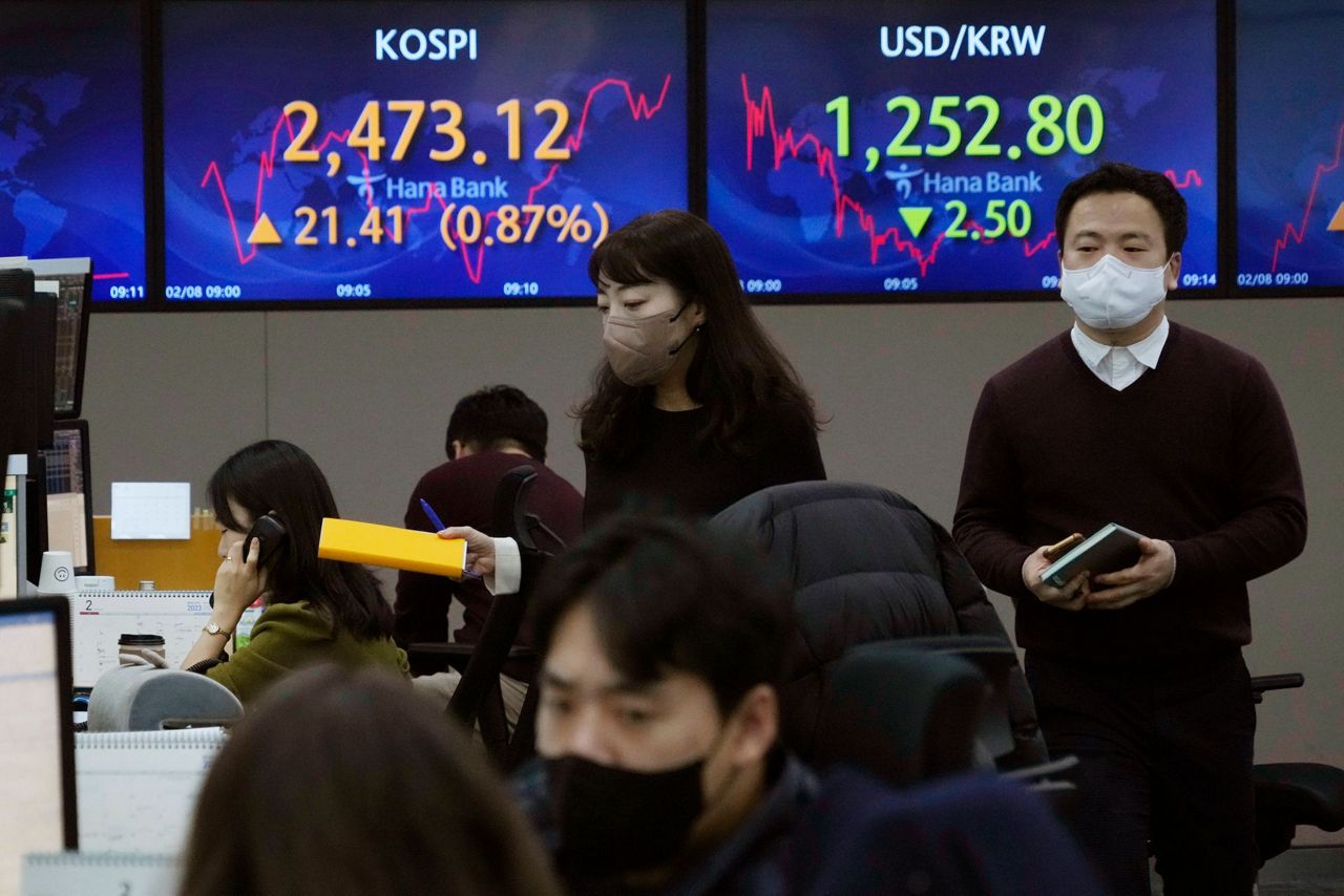 Asian stocks mixed after Wall St sinks on rate fears
