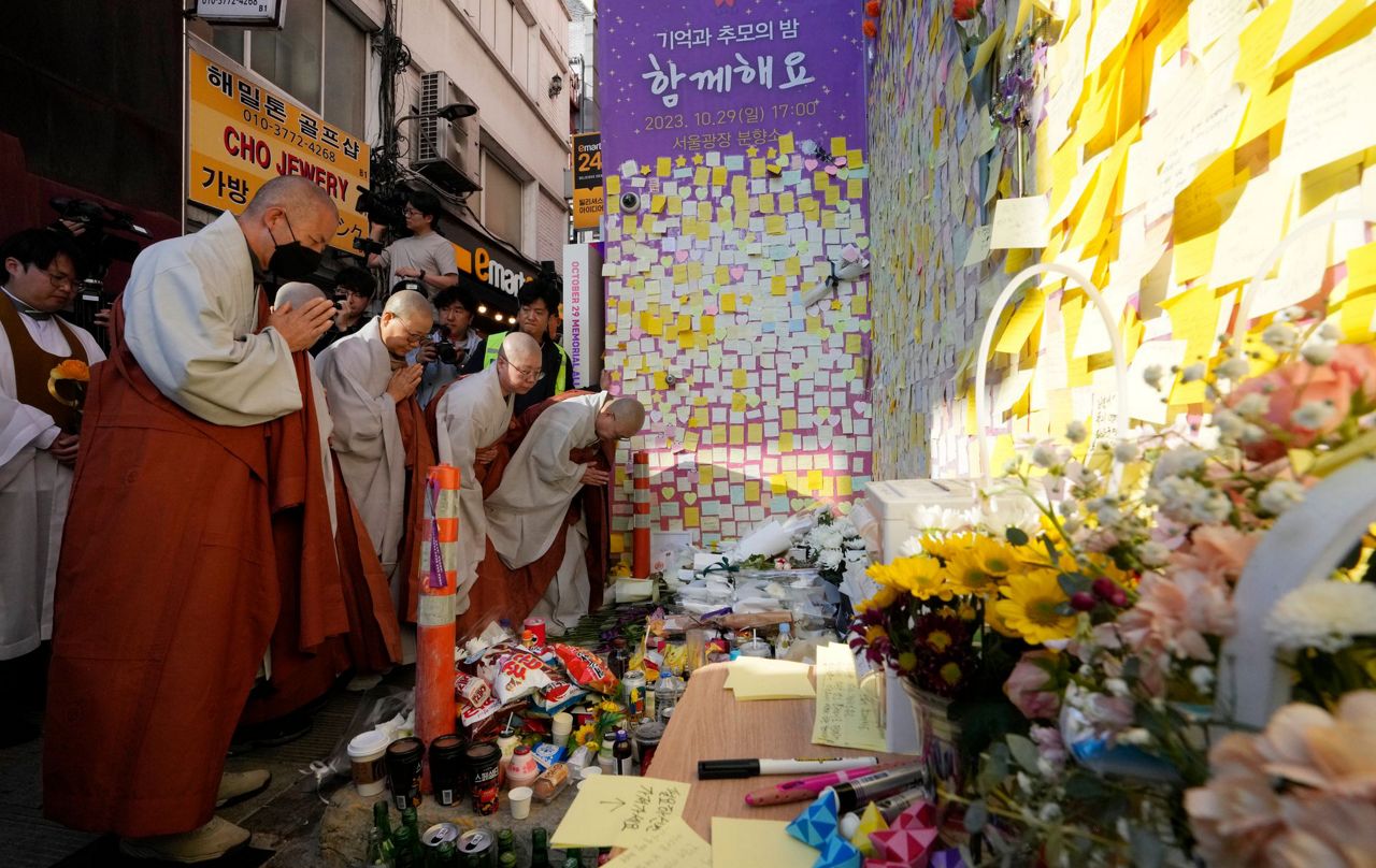On the anniversary of a deadly Halloween crush, South Korean families ...