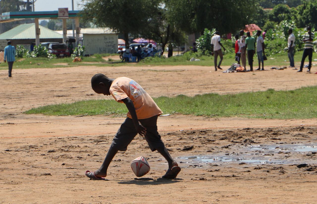 War-torn South Sudan launches youth rugby league for peace