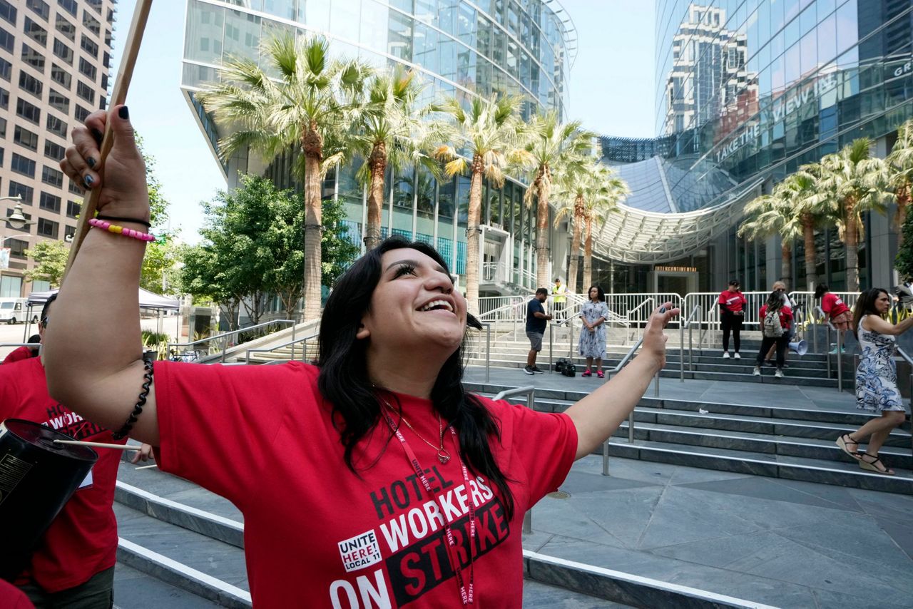 Thousands of hotel workers in Southern California are on strike ...