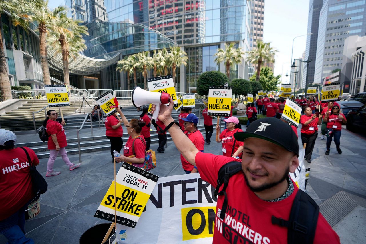 Thousands of hotel workers in Southern California are on strike ...