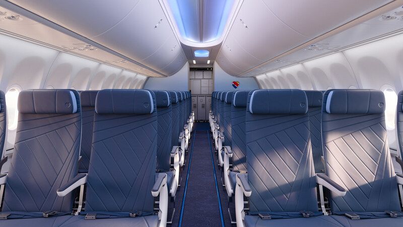 Southwest Airlines is changing the look of its fleet