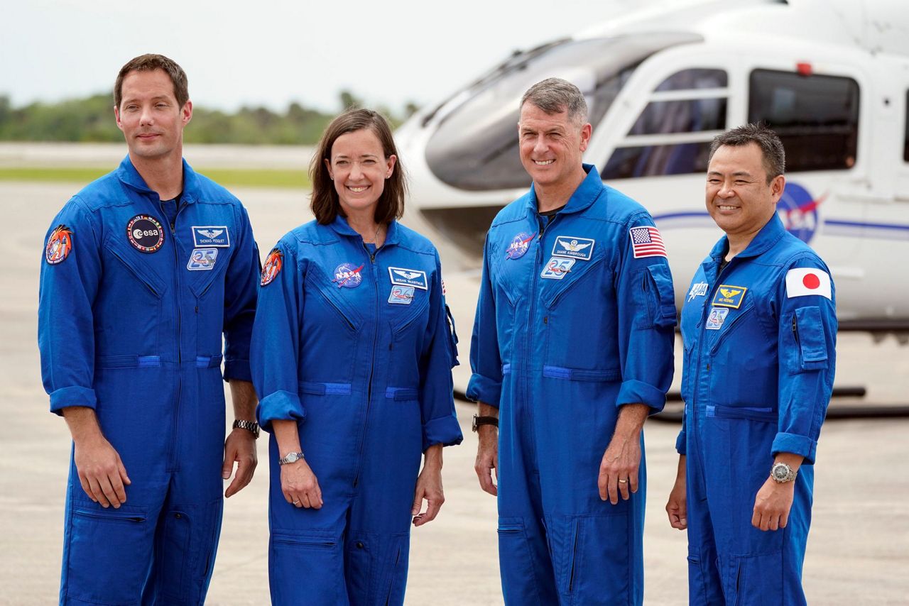 SpaceX's next crew arrives in Florida for Earth Day launch