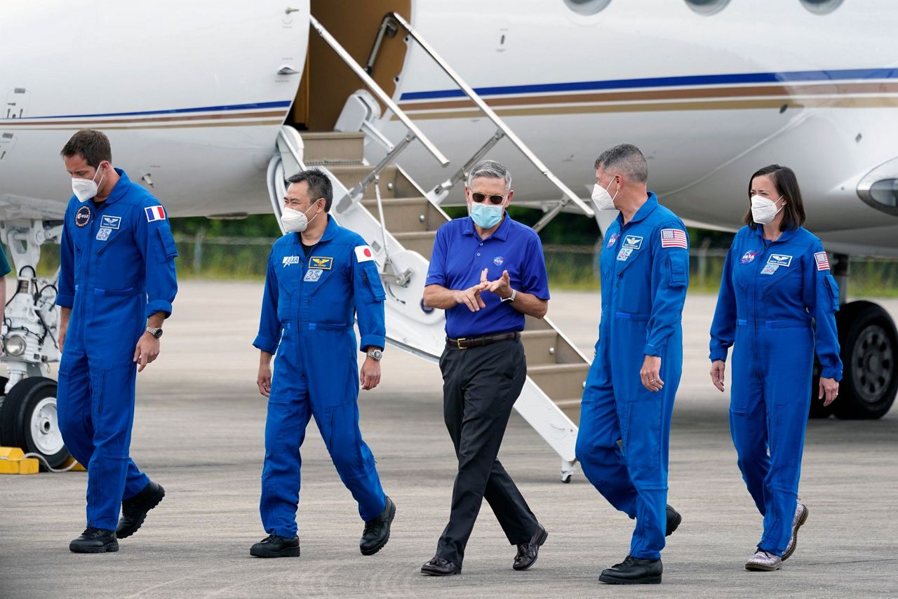 SpaceX's next crew arrives in Florida for Earth Day launch
