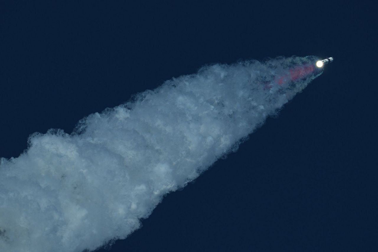 SpaceX launches the 11th test flight of its mega Starship rocket