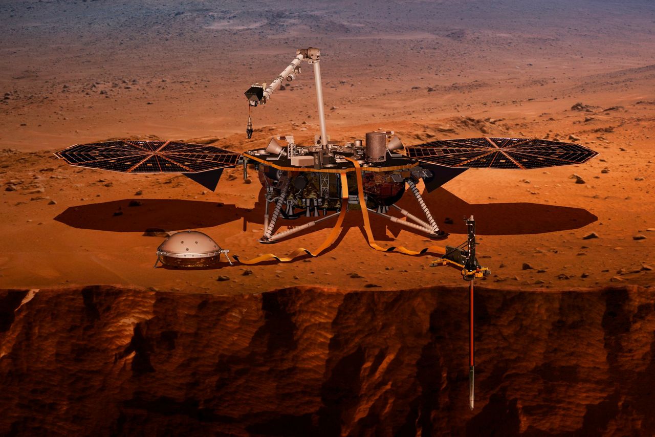 Mars getting 1st US visitor in years, a 3-legged geologist