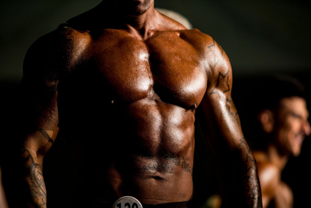 AP PHOTOS: Spanish bodybuilders compete for national crown