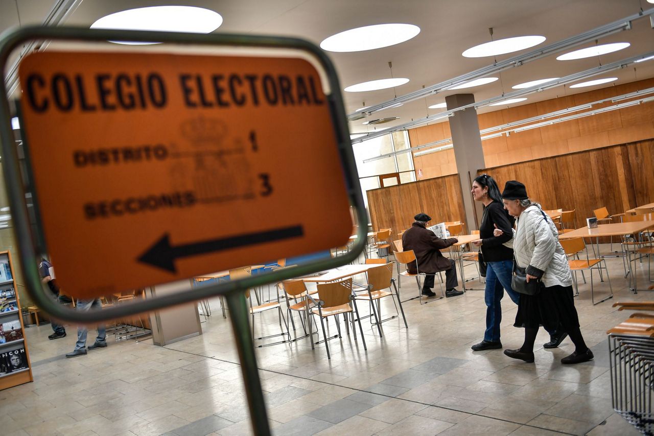 The Latest: Spain's prime minister votes in general election