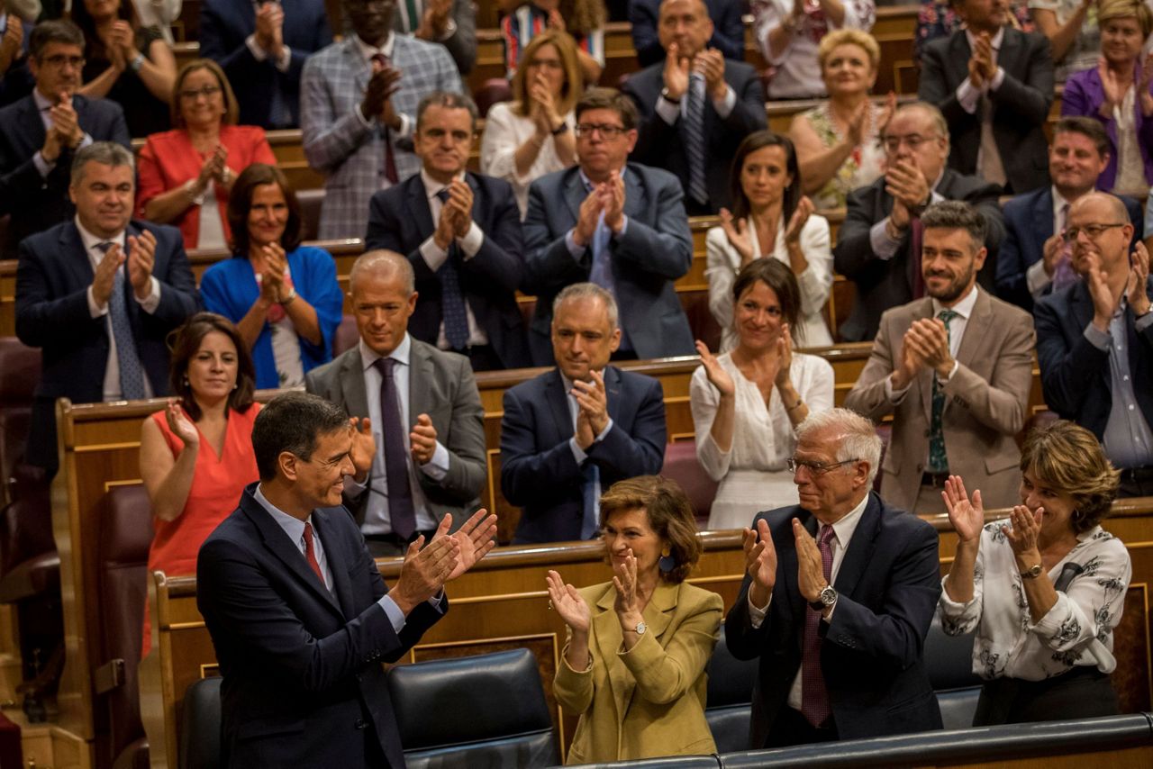 Spanish parliament debates forming new government