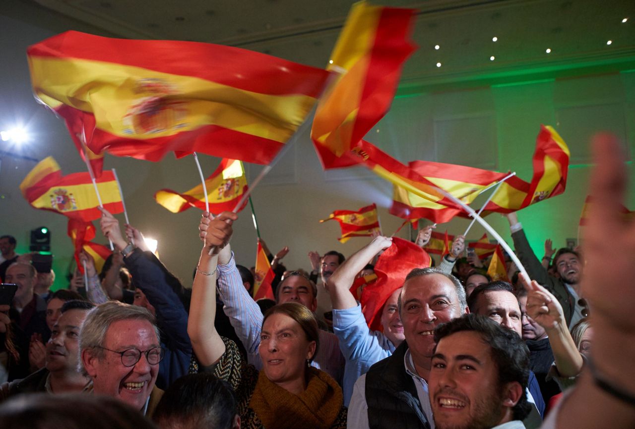 Spanish politics shaken by awakening of the far-right