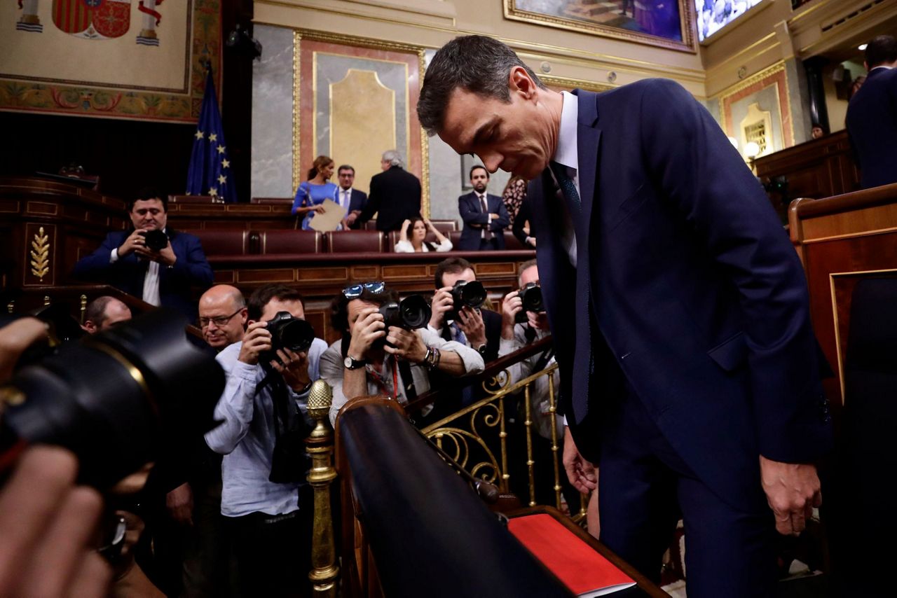 The Latest: Spain's leader fails to create new coalition