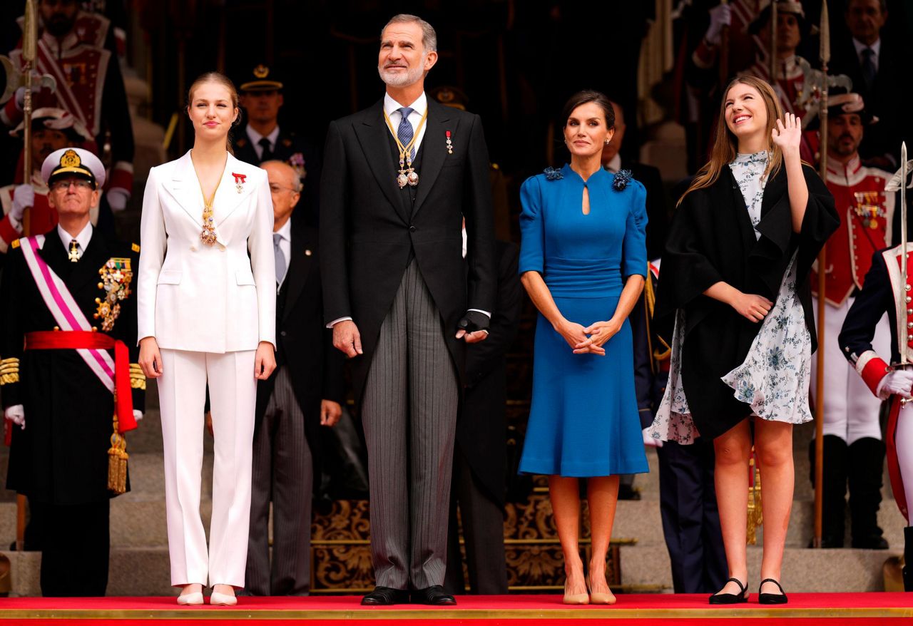 On her 18th birthday, Spain's Princess Leonor takes another step ...