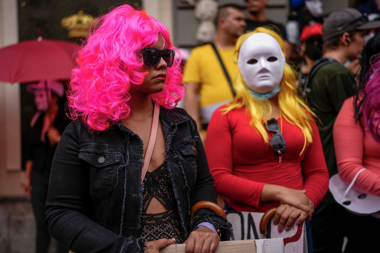 Spanish Sex Club Owners Workers Protest Prostitution Bill