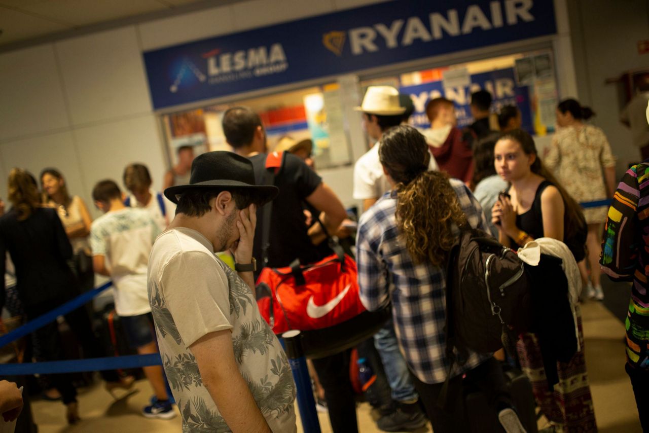 Ryanair cabin crews in 4 European countries go on strike