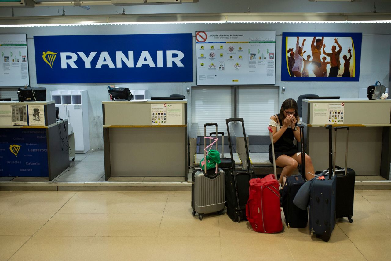 Ryanair cabin crews in 4 European countries go on strike