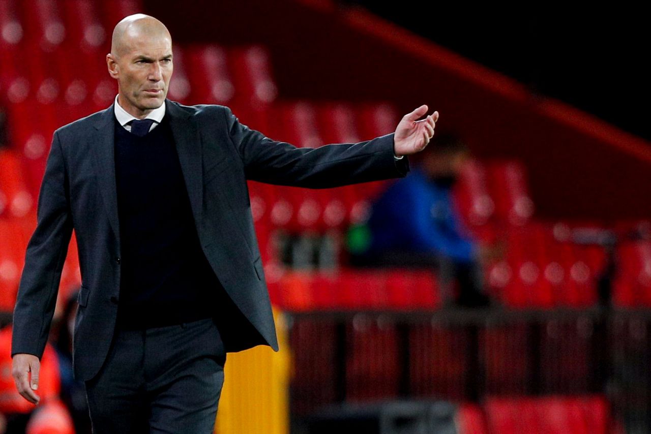 Real Madrid says Zidane stepping down as team's coach