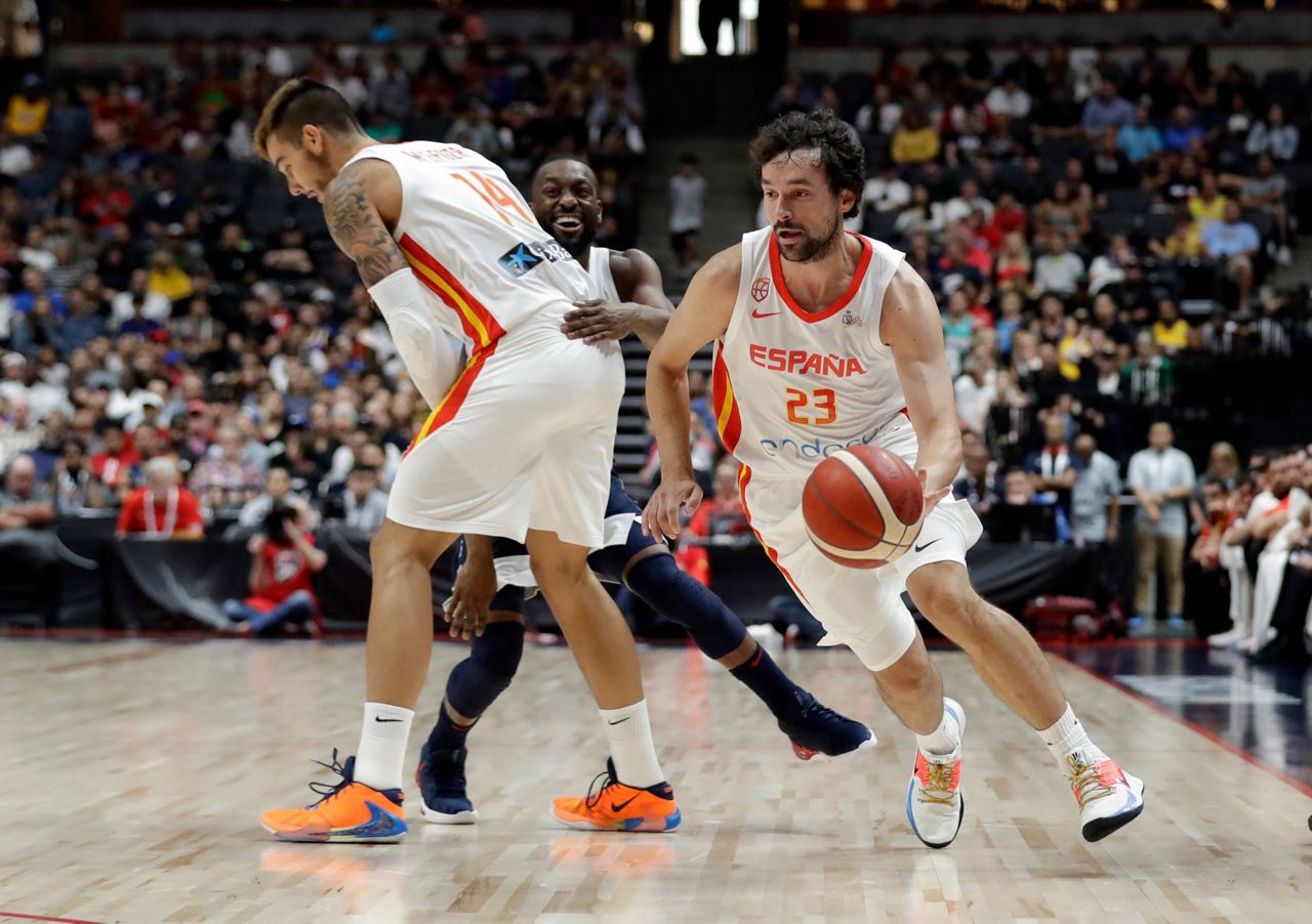 USA tops Spain in pre-World Cup exhibition, 90-81