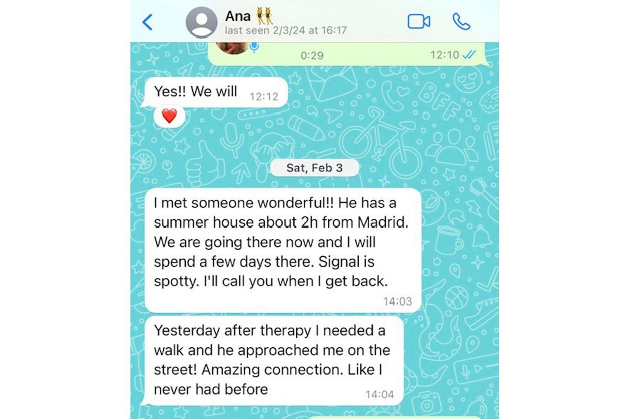 American woman goes missing in Madrid after helmeted man disables cameras