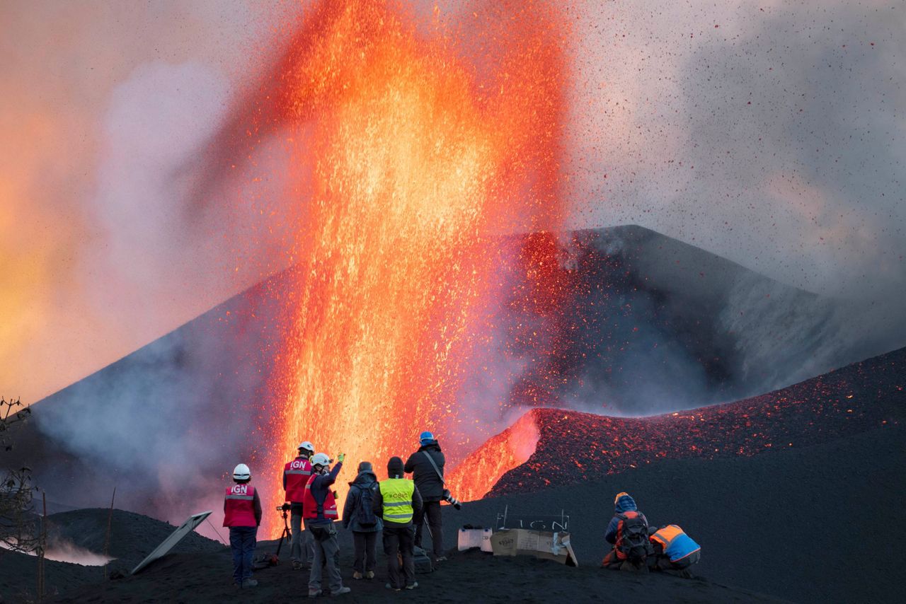A year on, volcano scars mark Spain's La Palma island