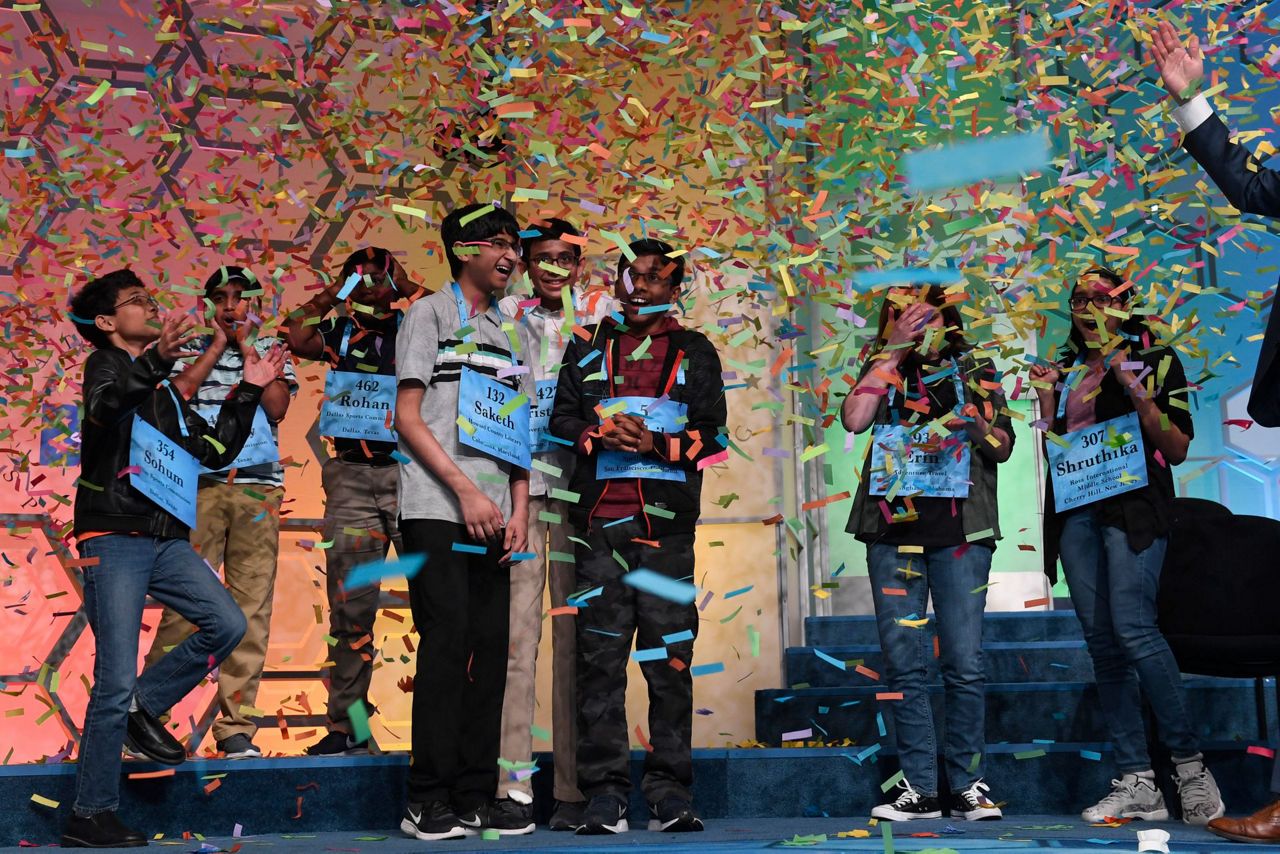 National spelling bee finals begin with 50 seeking title