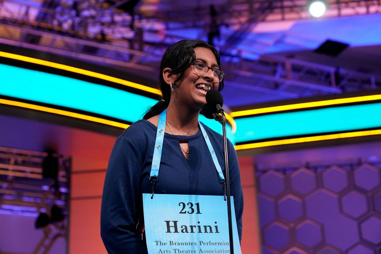 Harini Logan wins spelling bee in 1st-ever tiebreaker