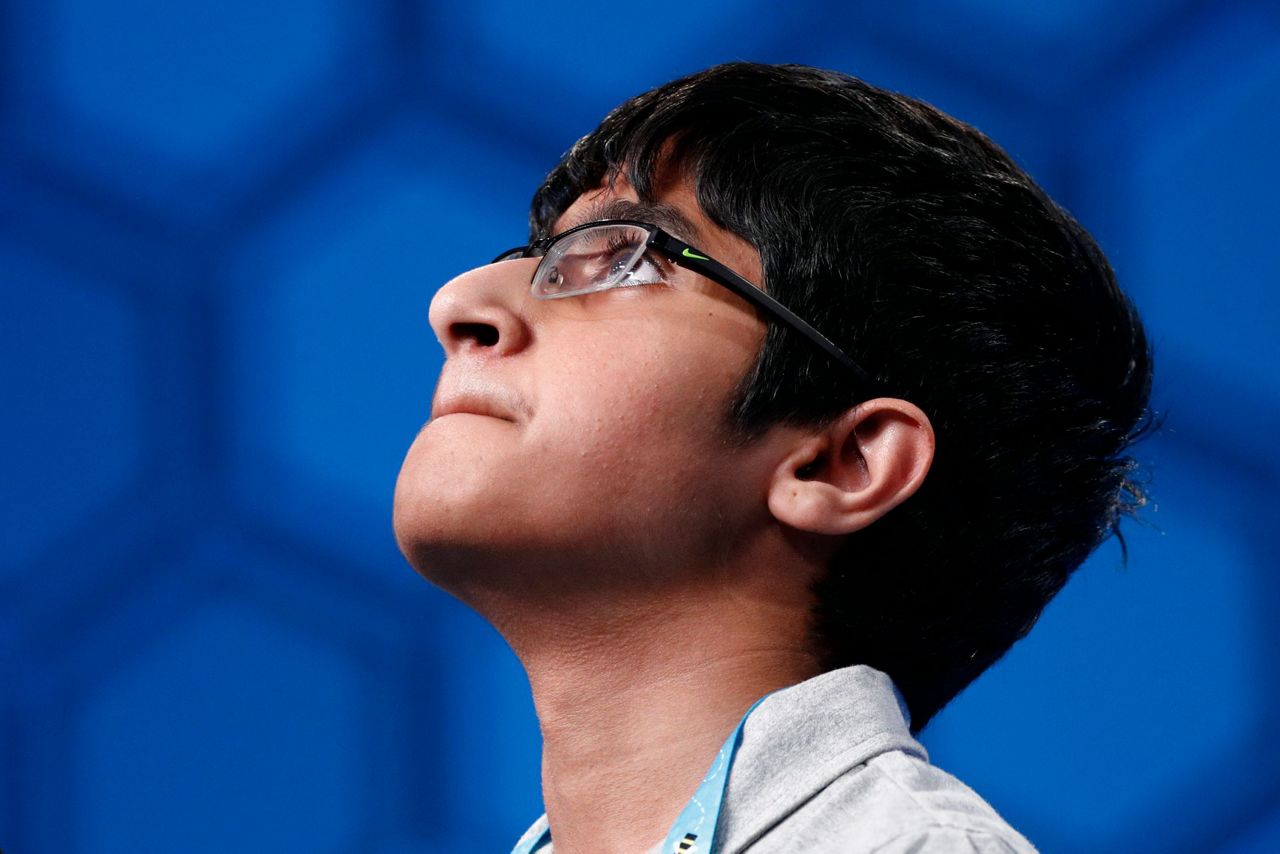 The Latest: 10 misspell in 1st round of spelling bee finals