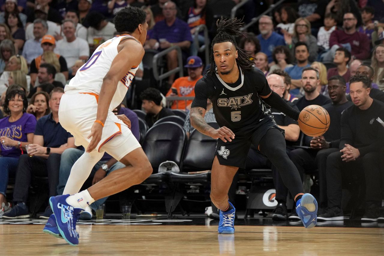 San Antonio's Stephon Castle is the rookie of the year favorite, and ...