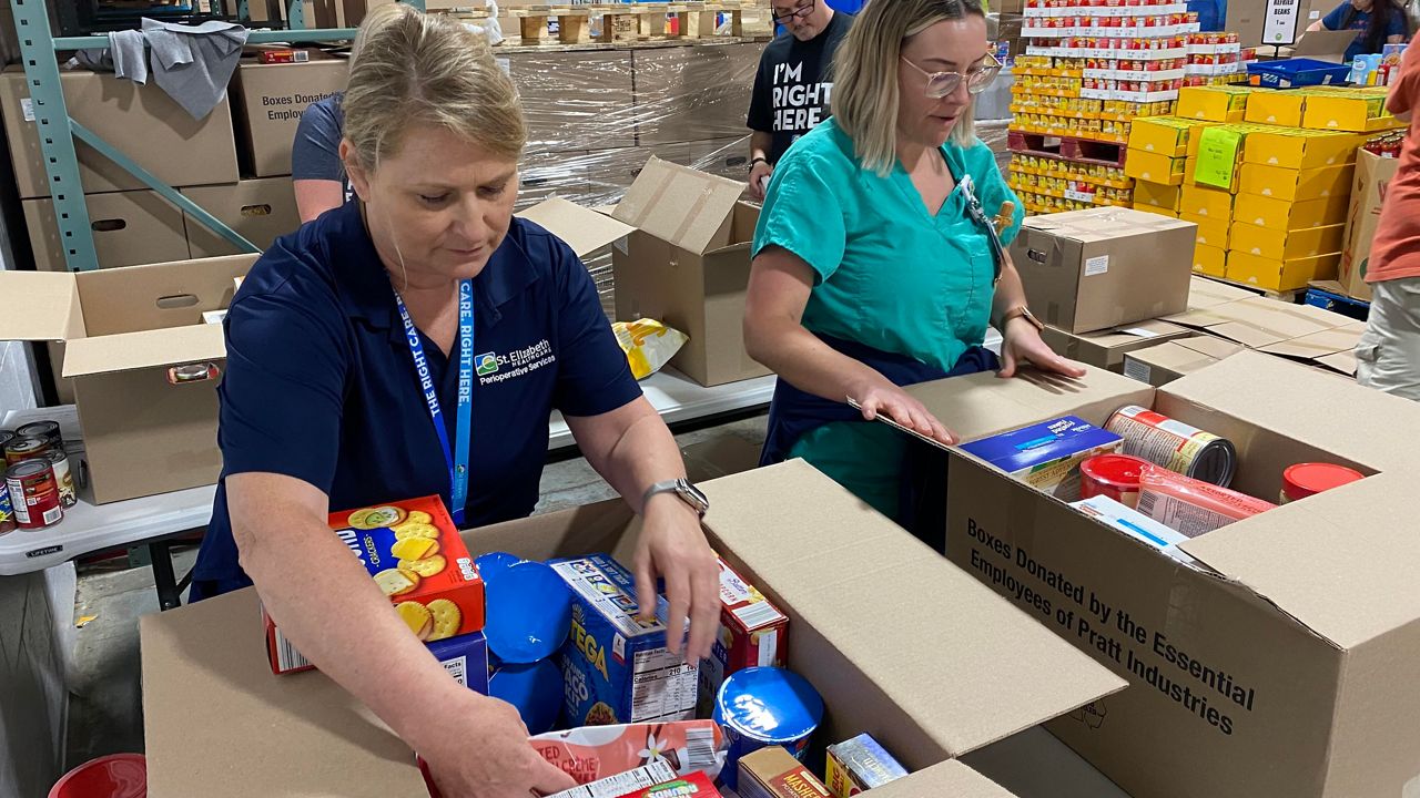 GO Pantry and St. Elizabeth helping feed hungry families