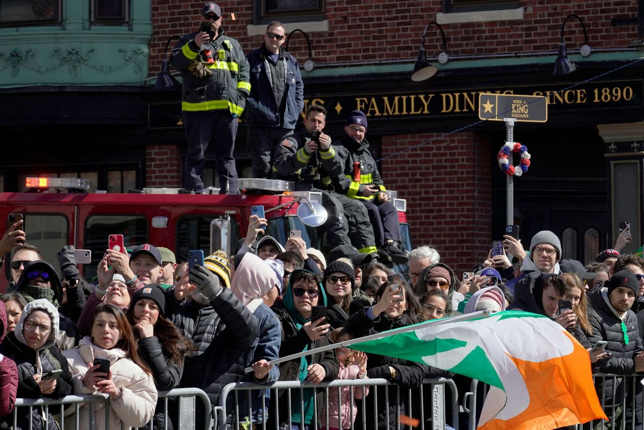 Boston celebrates at a chilly St. Patrick’s Day parade